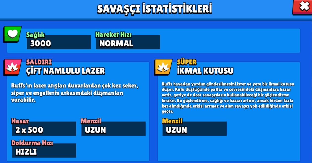 Brawl Stars COLONEL RUFFS | Bildirimlerim